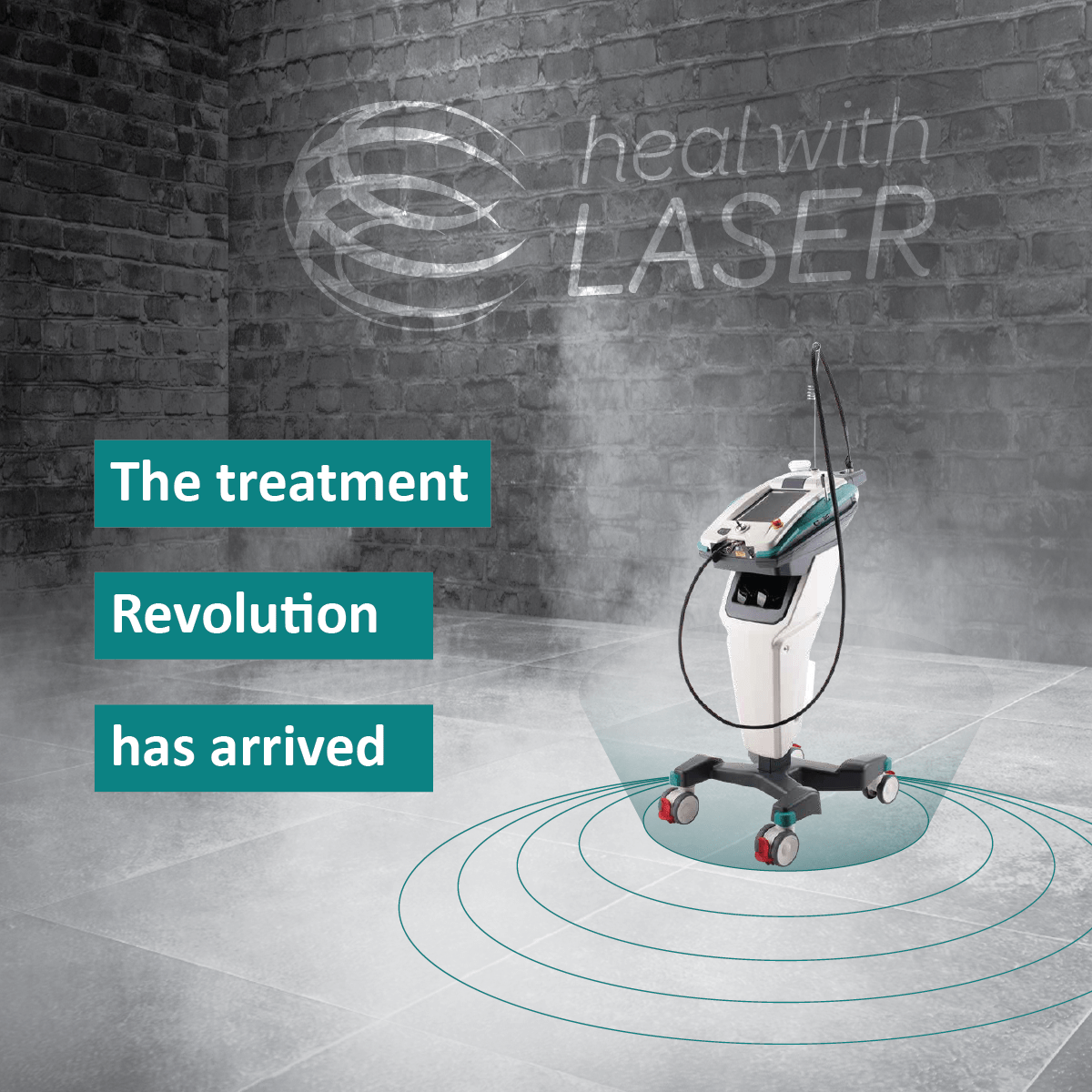 MiS high peak pulse laser at ACA Conference - Heal with Laser
